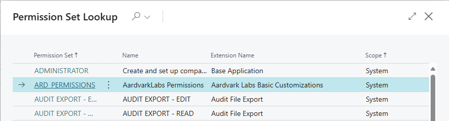 Creating New Tables and Pages in Business Central – Aardvark Labs