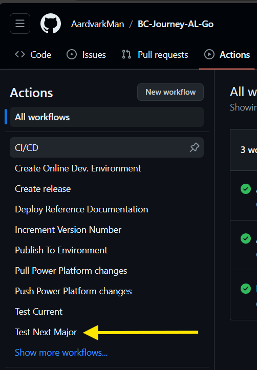 GitHub Continuous Integration with AL-Go – Aardvark Labs