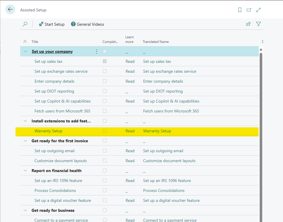Using Assisted Setup and Configuration Pages – Aardvark Labs