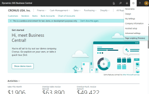Automate Testing in Business Central with Page Scripting – Aardvark Labs