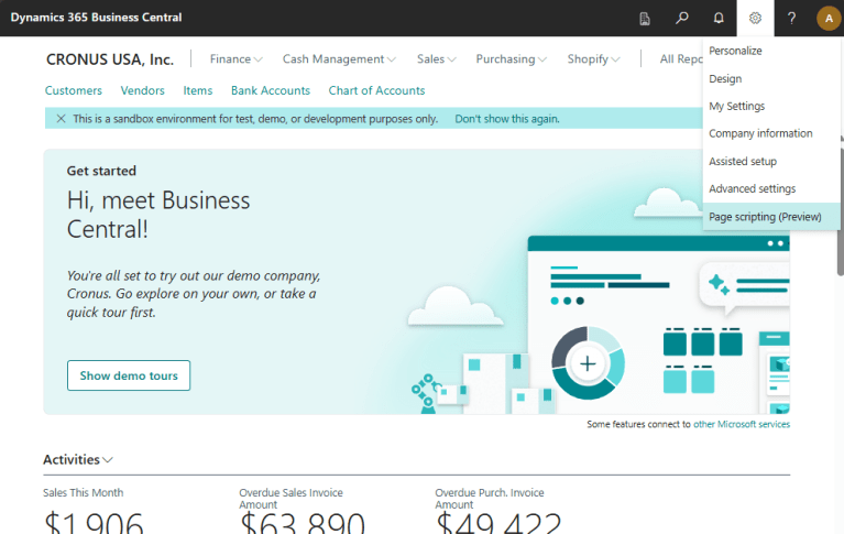Automate Testing in Business Central with Page Scripting – Aardvark Labs