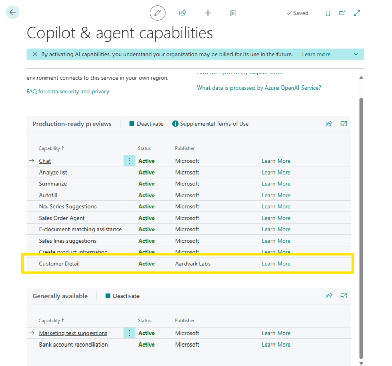 Integrating AI in Business Central: A Step-by-Step Guide – Aardvark Labs