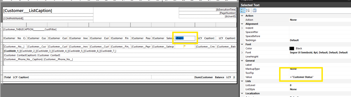 Understanding RDLC Reports in Business Central – Aardvark Labs