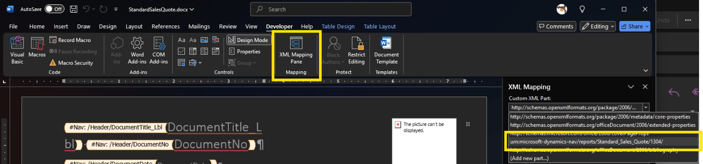 Easy Steps to Edit Word Reports in Business Central – Aardvark Labs