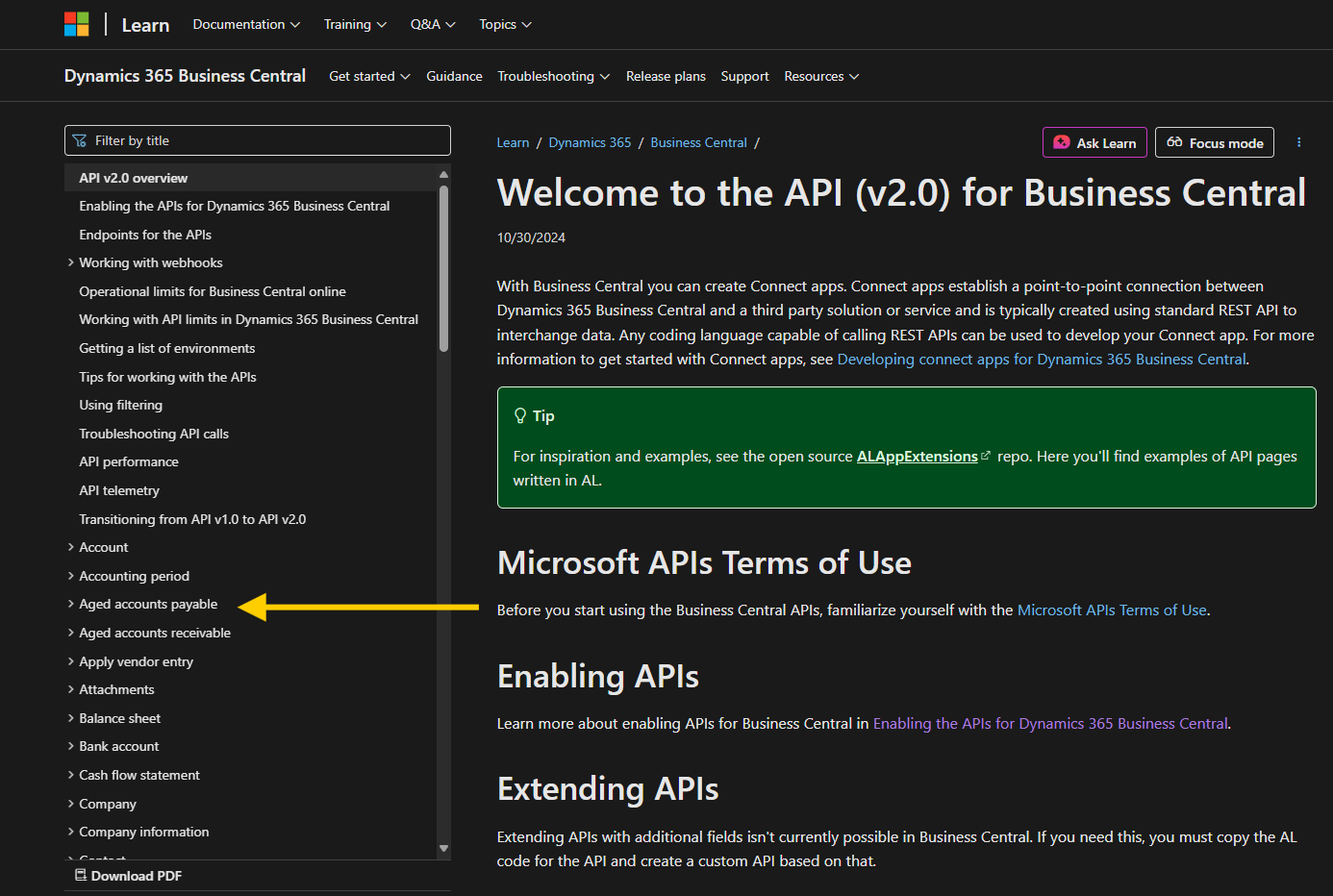 Business Central 2027 release wave 1: Preparing for OData Endpoint ...