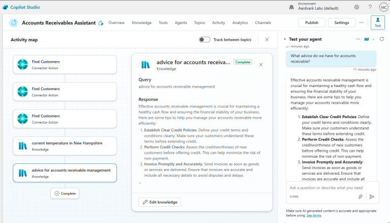 Creating Low-Code AI Agents with Copilot Studio and Business Central ...